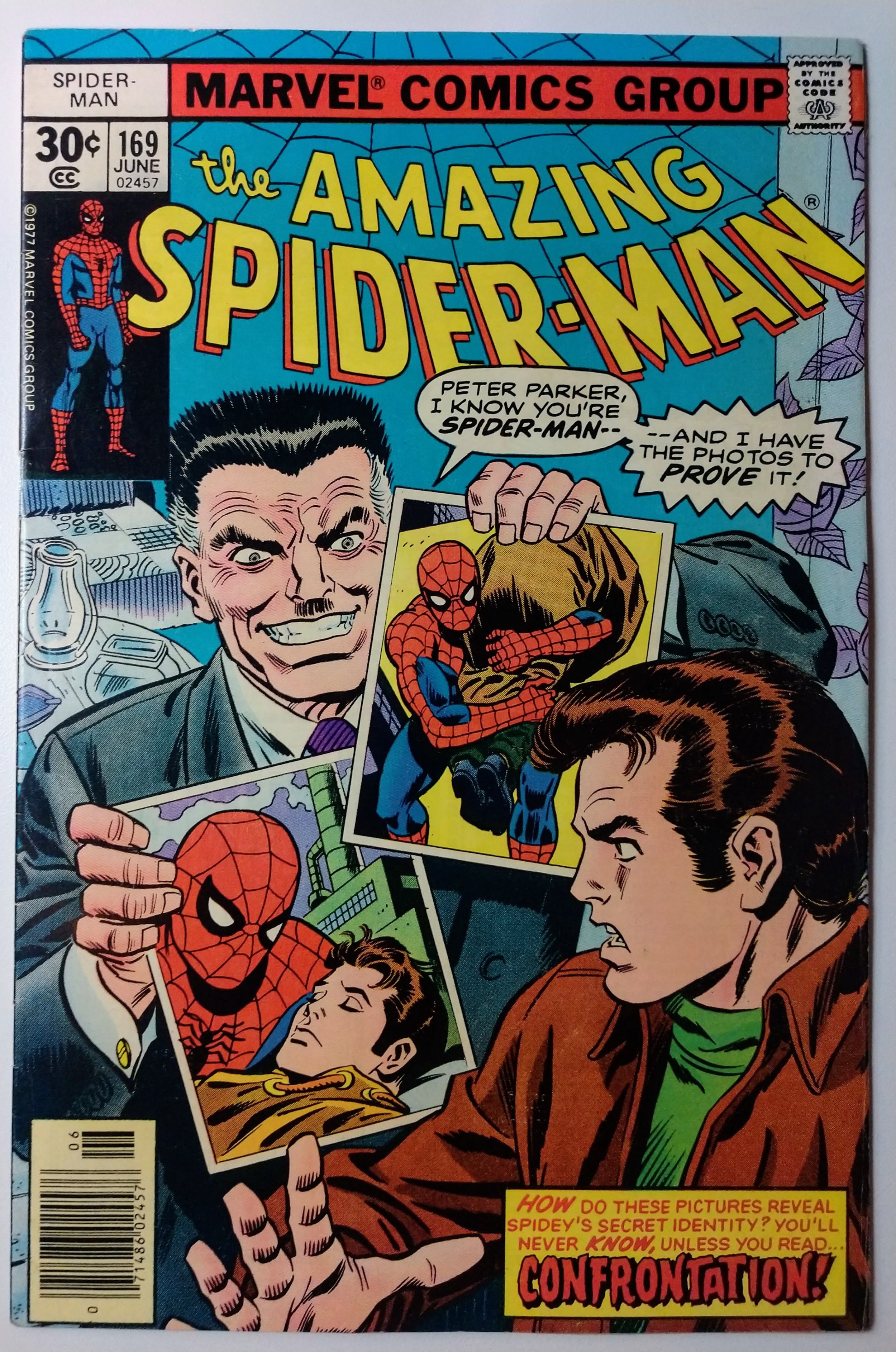 Amazing Spider-Man #169 (7.0, 1977) fan mail letter written by Frank ...