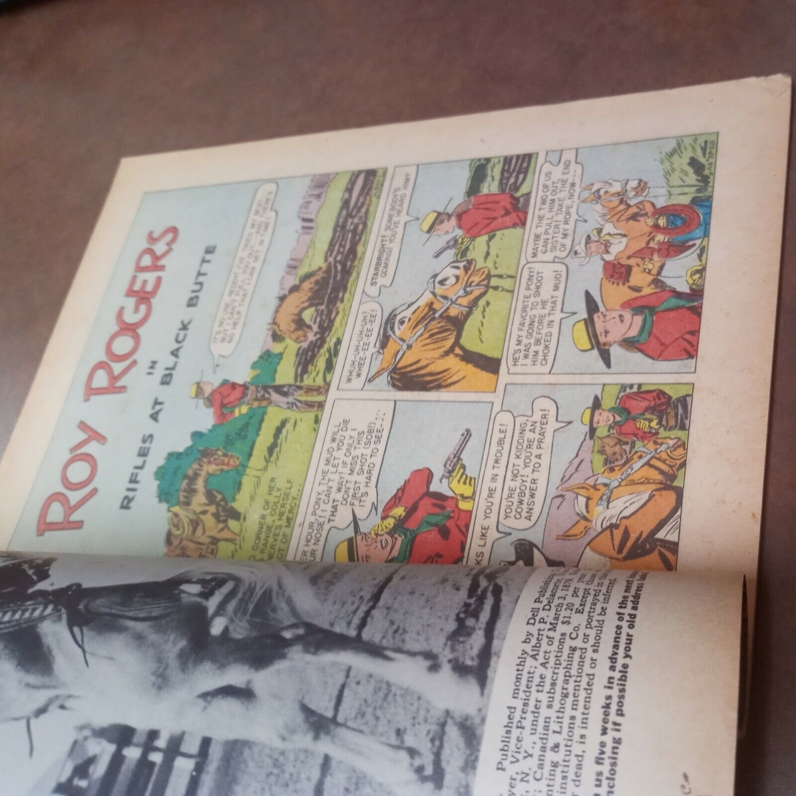 Roy Rogers #39 Dell Western Comics 1951 golden age precode restaurant ...