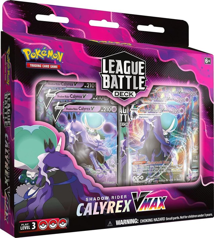 Pokemon TCG: Calyrex VMAX League Battle Deck Ice Rider Calyrex ...