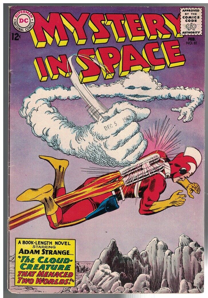 MYSTERY IN SPACE 81 VG Feb. 1963 Adam Strange | Comic Books - Silver ...