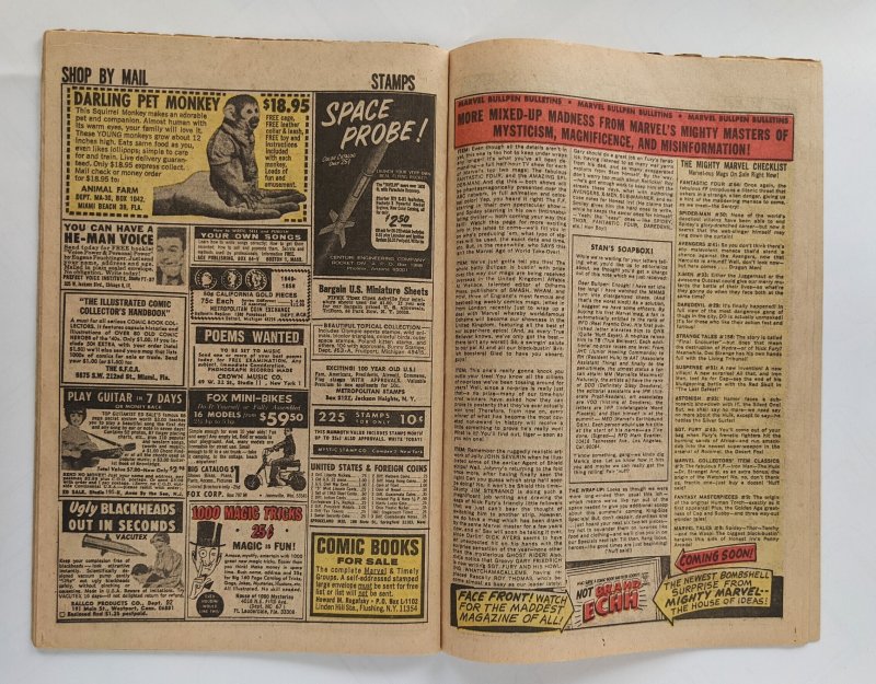 Thor #141 (1967) GD/VG MISSING CUT-OUT one panel on story page 9 ...