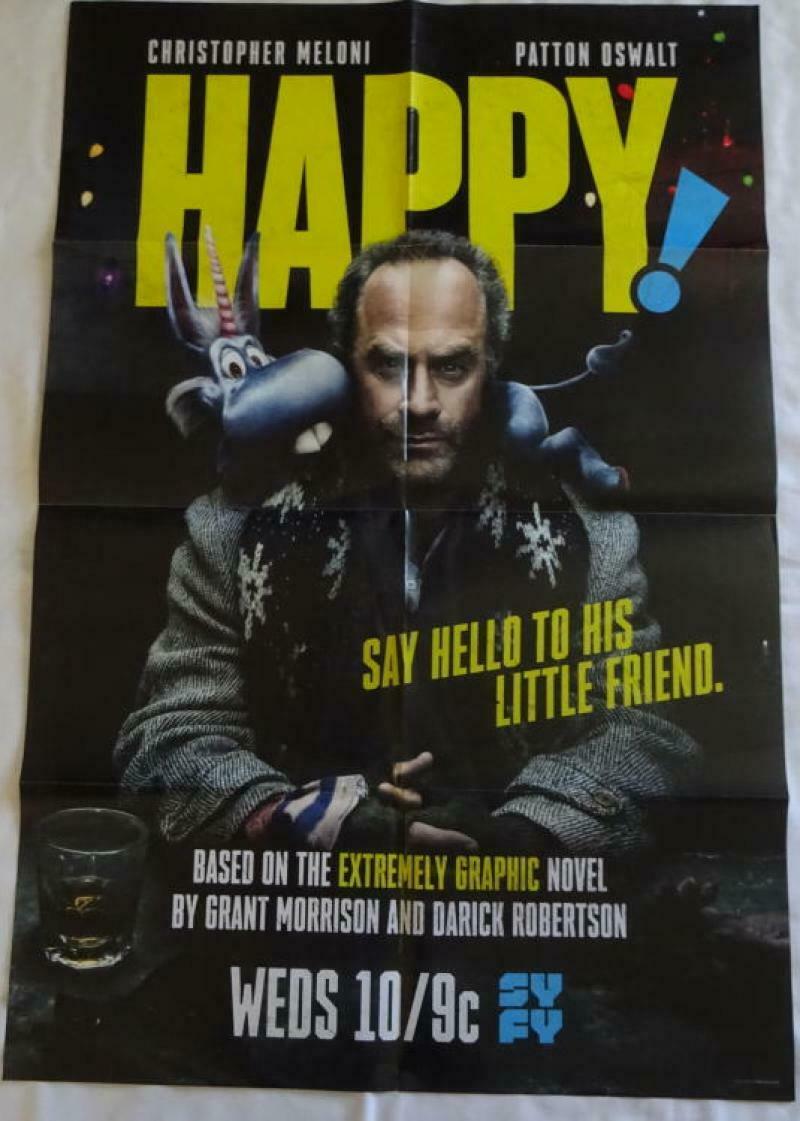 HAPPY Promo Poster , 24 x 36, SYFY, Unused more in our store 093 ...
