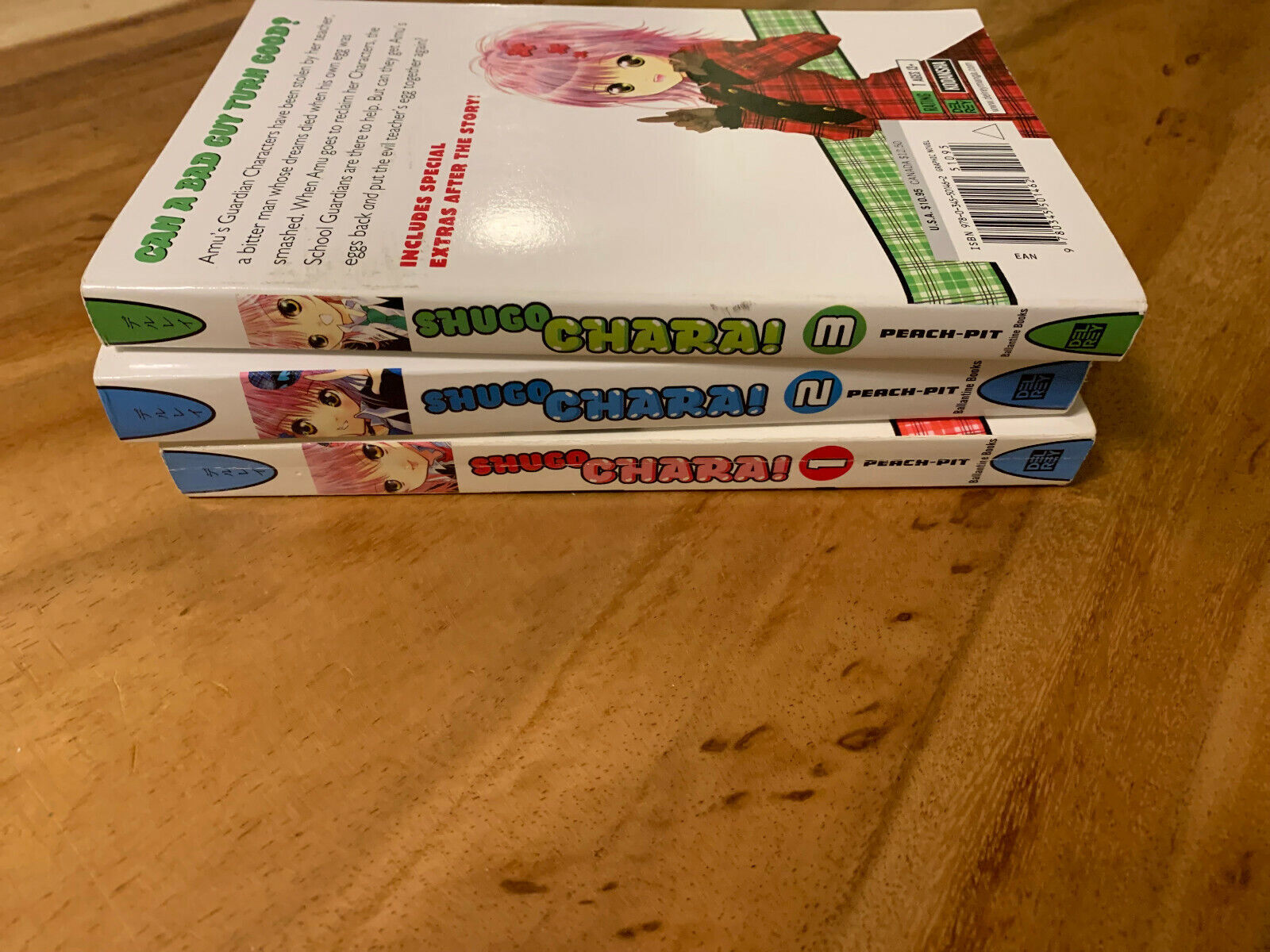 Shugo Chara VOL 1 2 3, Peach Pit, Kodanshu, DEL REY | Comic Books ...