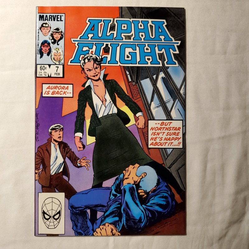 Alpha Flight 7 Near Mint- Story and art by John Byrne | Comic Books ...