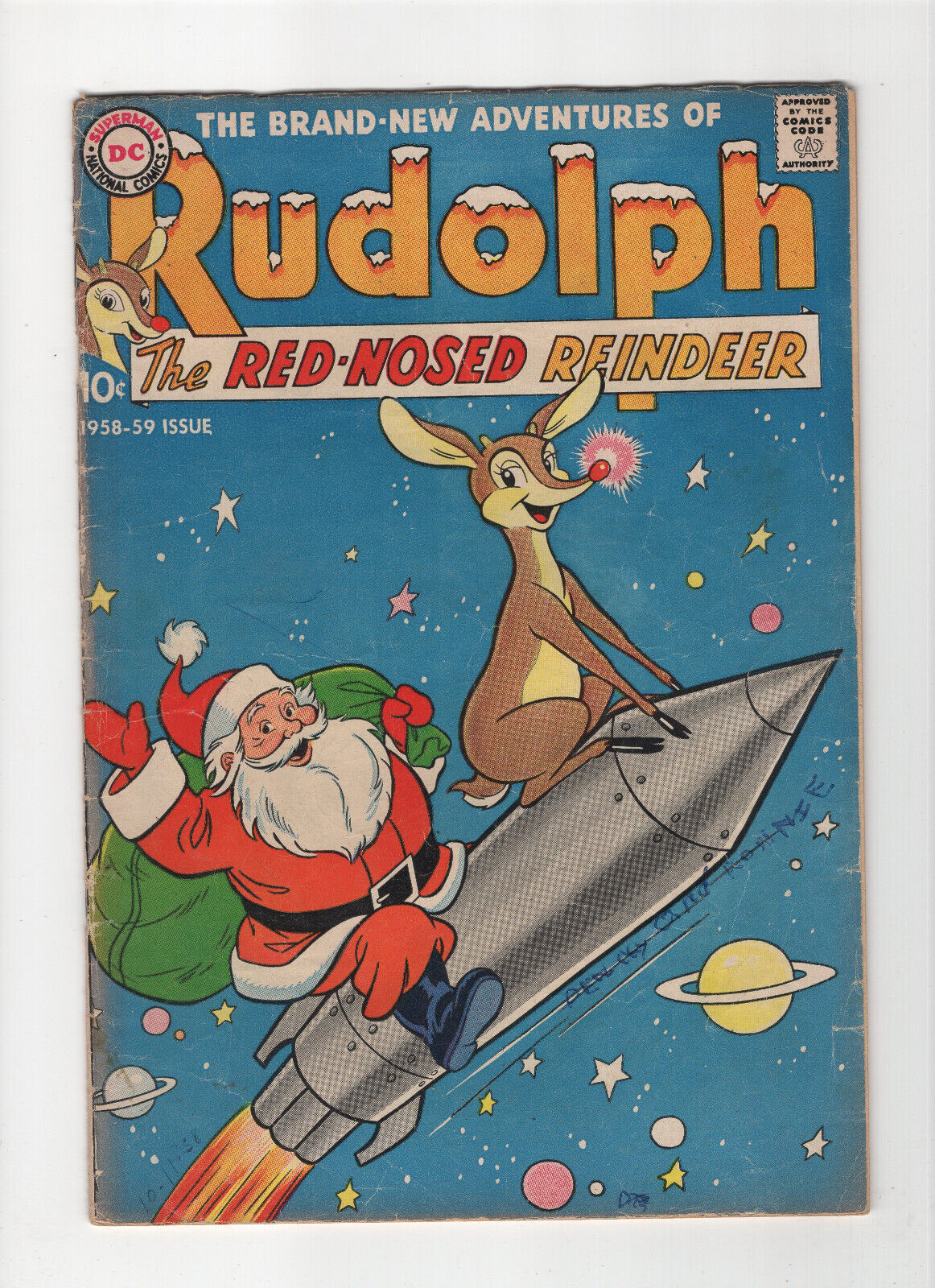 Rudolph the Red-Nosed Reindeer 1958-59 Issue (DC Comics, 1958) | Comic ...