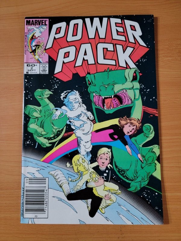Power Pack #2 Newsstand Variant ~ VERY FINE - NEAR MINT NM ~ 1984 ...