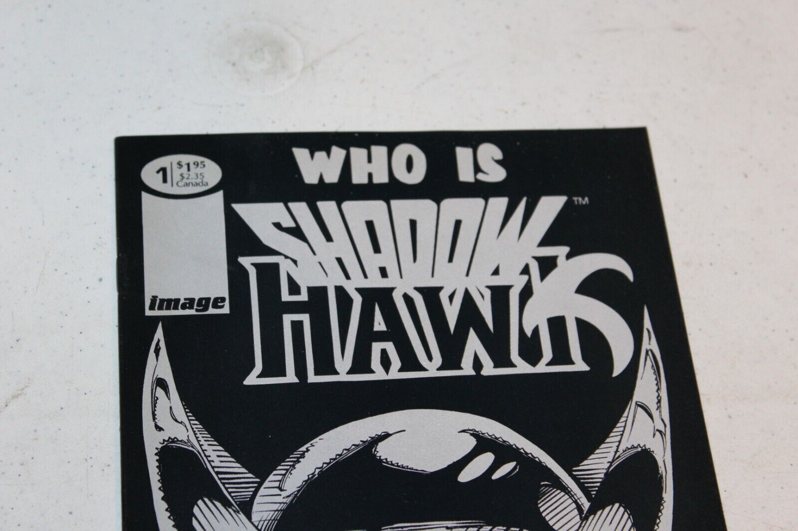 RARE Shadowhawk 1 1992 Newsstand Variant 1:100 Low Print Image Key Book HTF F+ | Comic Books ...