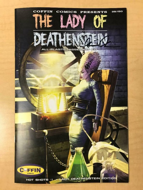 Lady Death Hot Shots #1 The Lady of Deathenstein Variant Cover by Alex ...