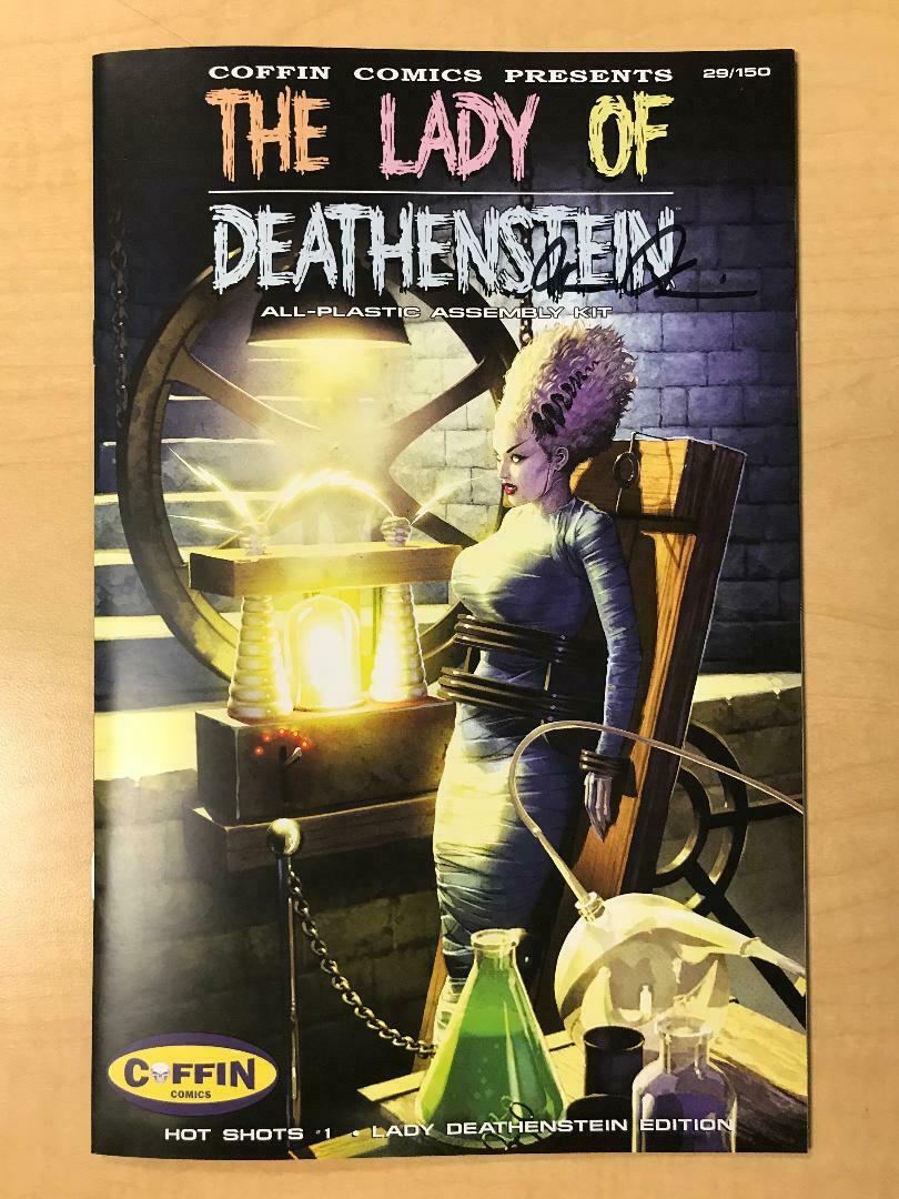 Lady Death Hot Shots #1 The Lady of Deathenstein Variant Cover by Alex ...