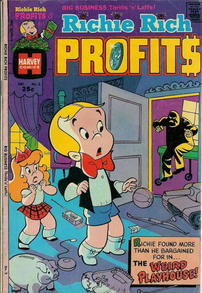 Richie Rich Profits #2 FN ; Harvey | All Ages 1974 Weird Playhouse ...