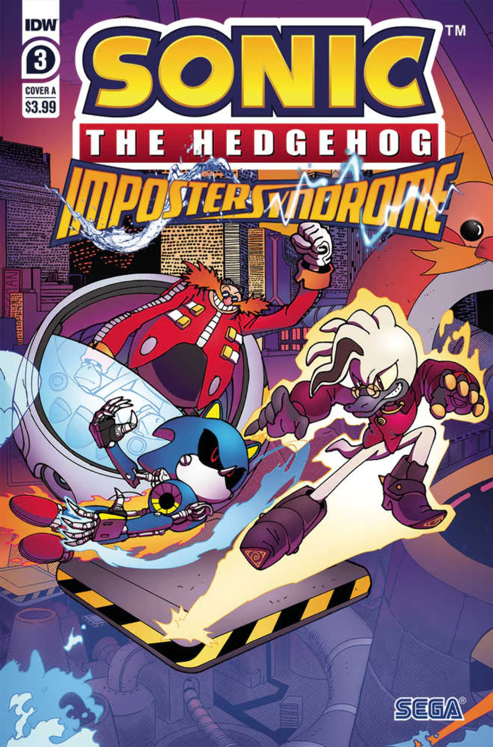 Sonic Hedgehog Imposter Syndrome #3 (Of 4) Cover A Fonseca | Comic ...