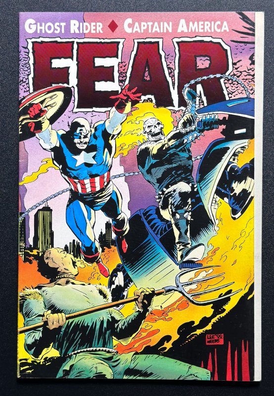 Ghost Rider/Captain America: Fear (1992) VF+ | Comic Books - Modern Age ...