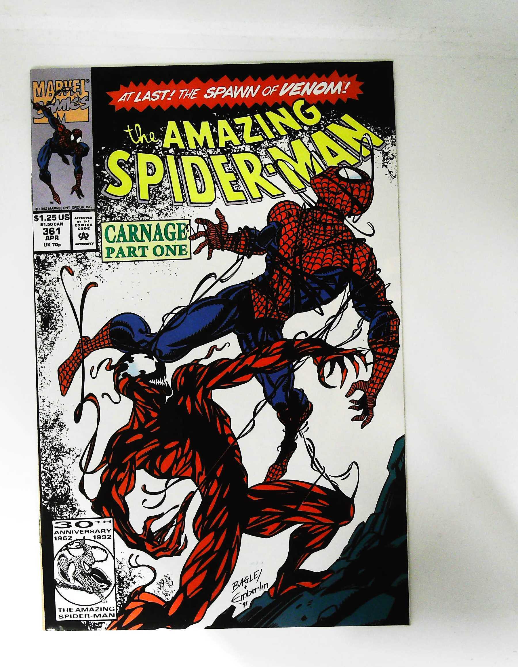 Amazing Spider-Man (1963 series) #361, NM (Actual scan) | Comic Books ...