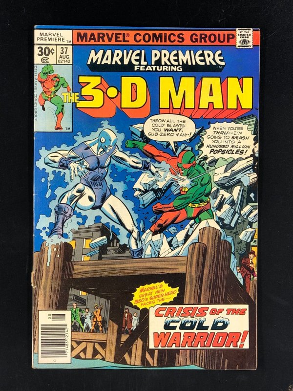 Marvel Premiere #37 (1977) G/VG Featuring 3-D Man! | Comic Books ...