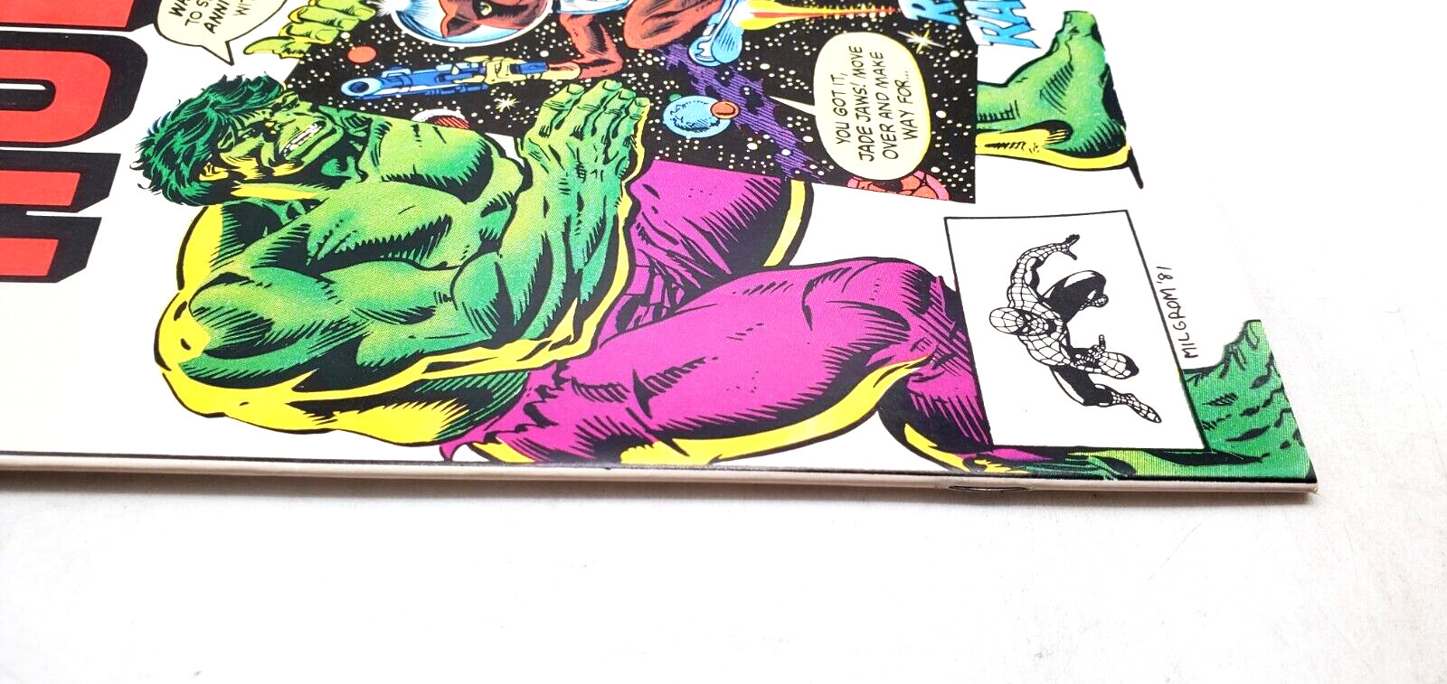 Incredible Hulk #271, 1st Appearance of Rocket Raccoon and Lyllla (1982 ...