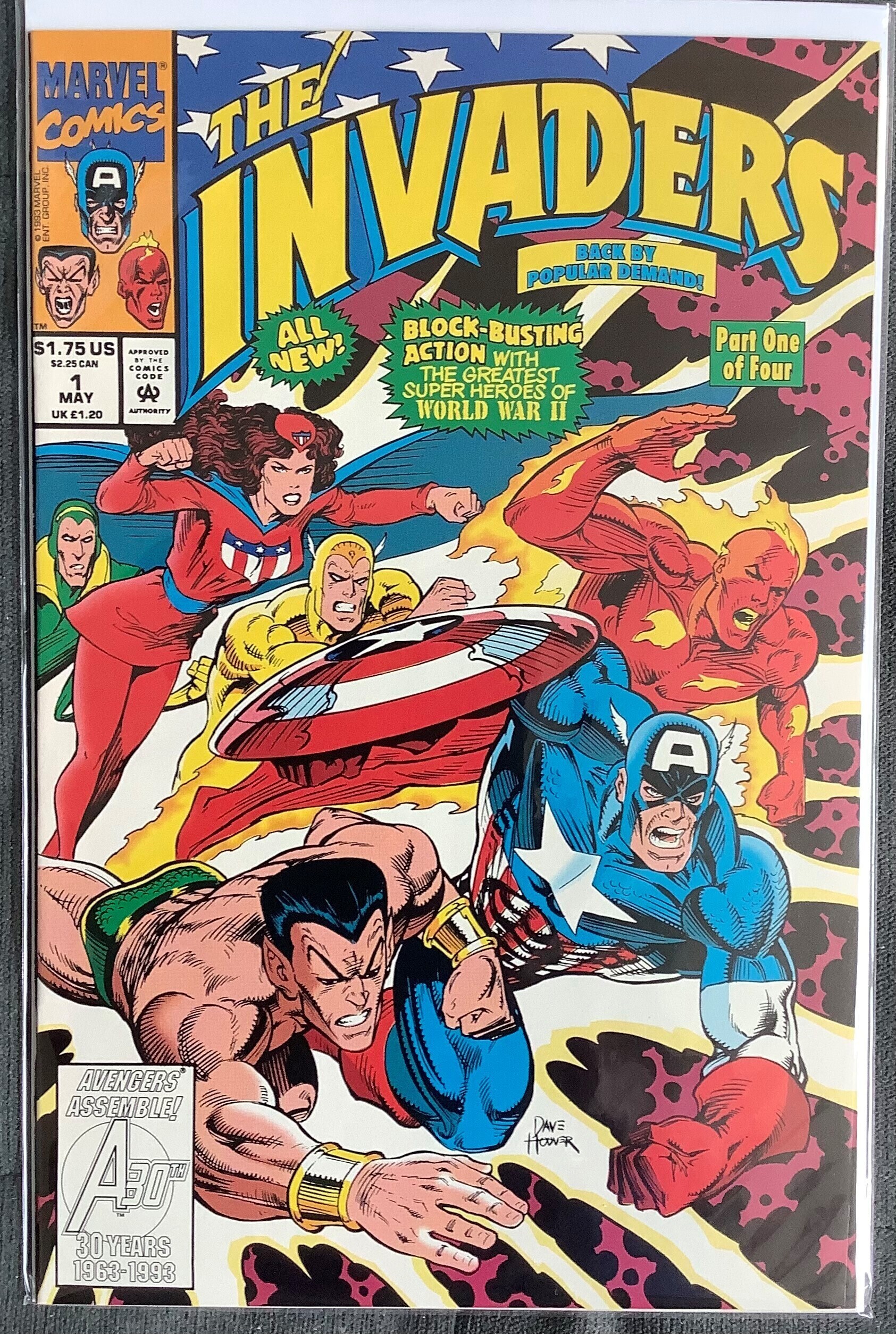 The Invaders #1 Direct Edition (1993, Marvel) NM/MT | Comic Books ...