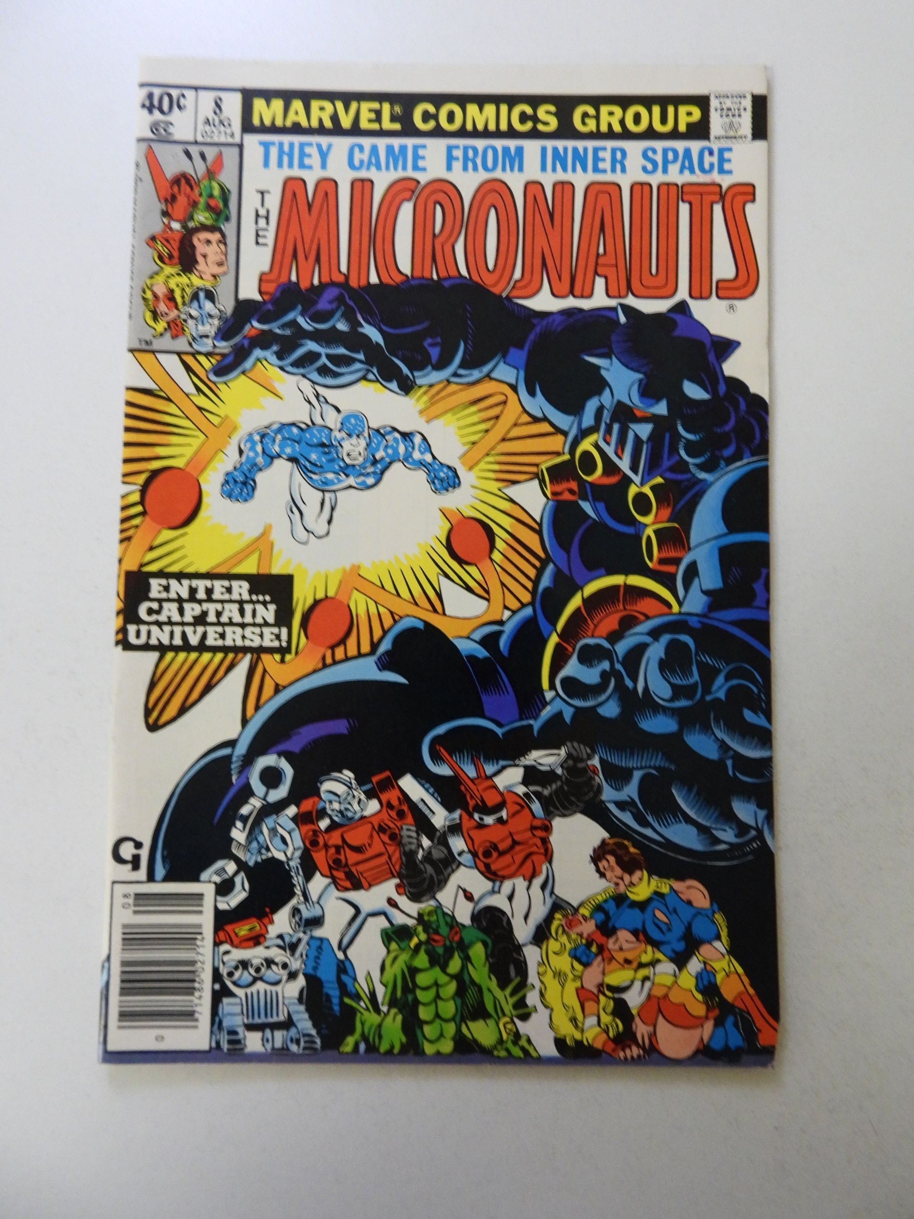 Micronauts #8 (1979) 1st appearance of Captain Universe VF+ condition ...