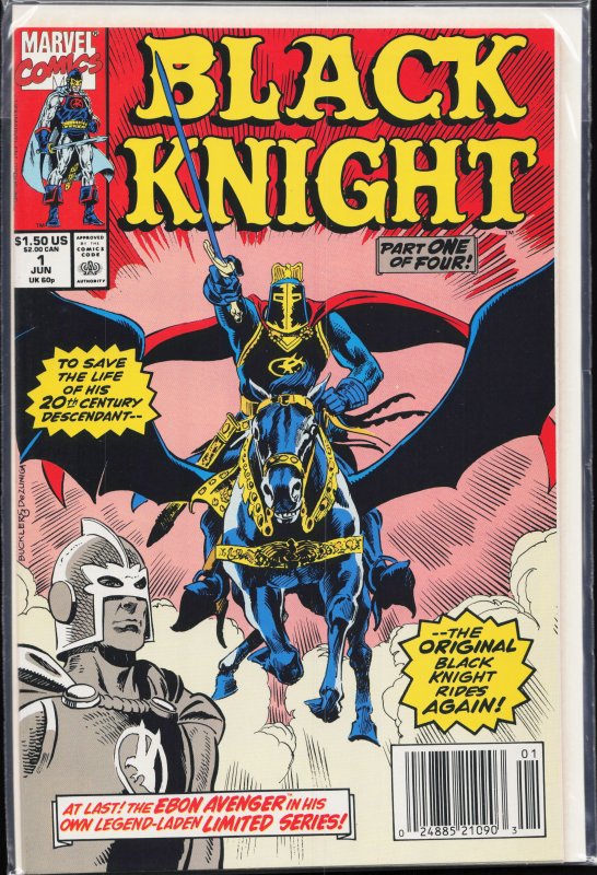 Black Knight #1 (1990) Black Knight | Comic Books - Copper Age, Marvel ...