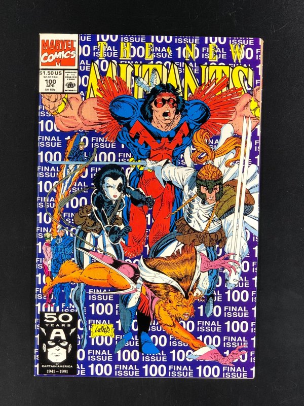 The New Mutants #100 (1991) VF 1st X-Force | Comic Books - Copper Age ...