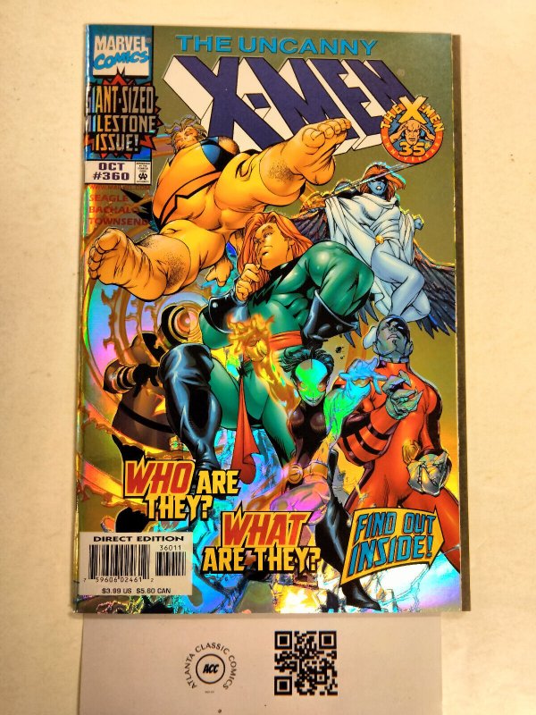 Uncanny X-men #360 NM Marvel Comic Book Wolverine Storm Cyclops Rogue ...