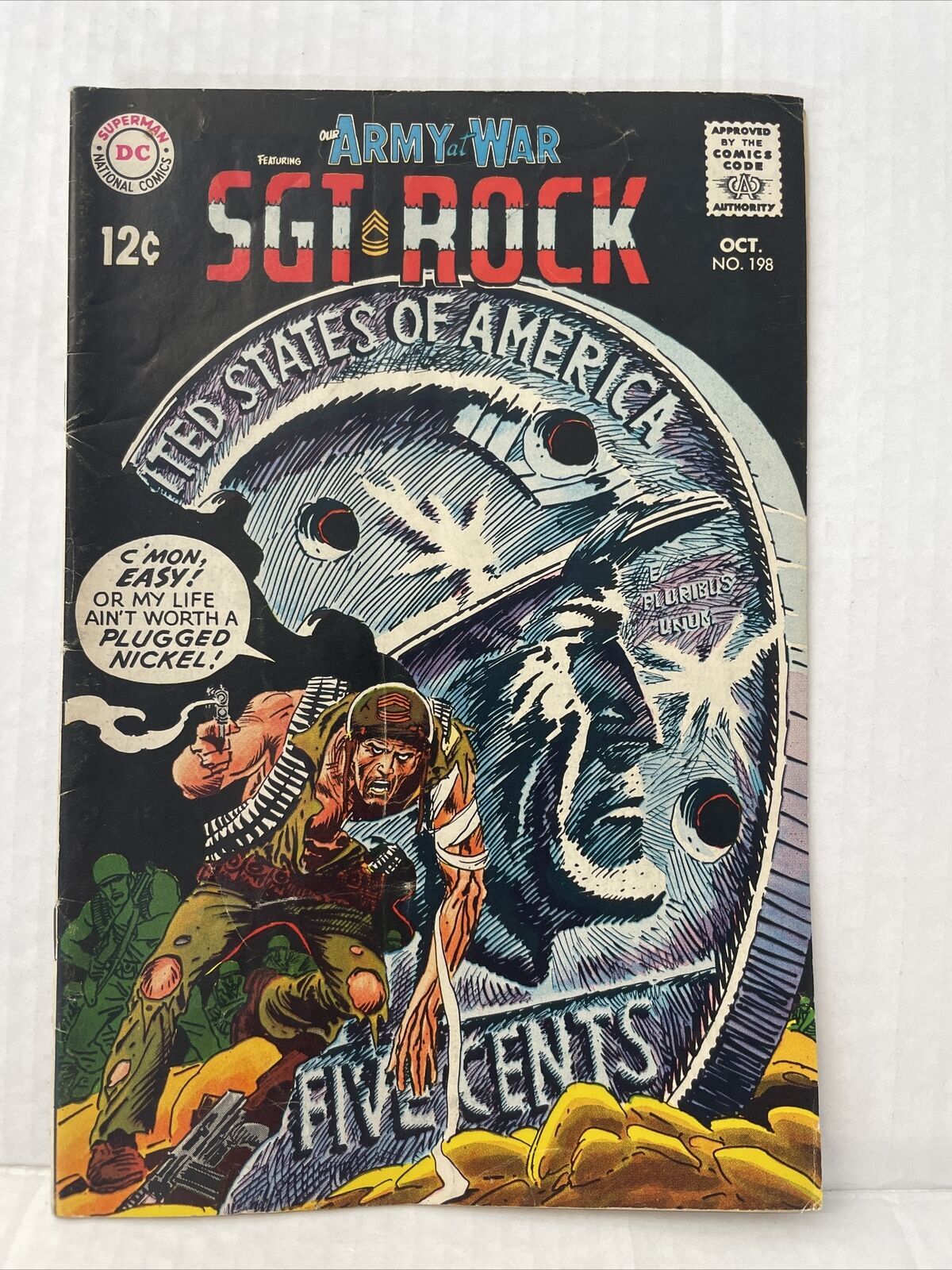 Our Army At War #198 | Comic Books - Silver Age, DC Comics, Sgt. Rock ...