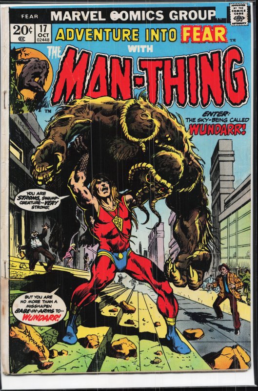 Adventure Into Fear #17 (1973) | Comic Books - Bronze Age, Marvel ...