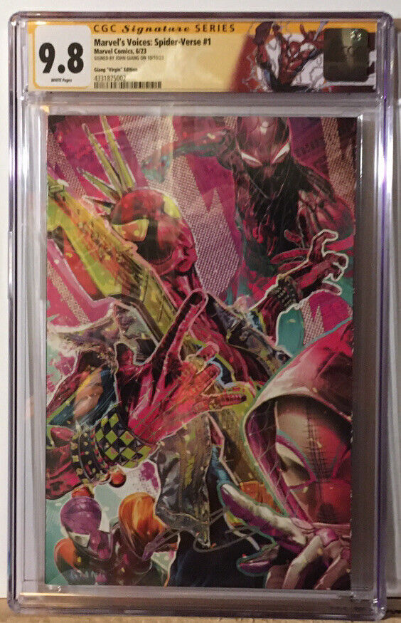 1ST RECLUSE Marvel’s Voices: Spider-Verse 1 CGC 9.8 NM+/M 1:50 Virgin ...