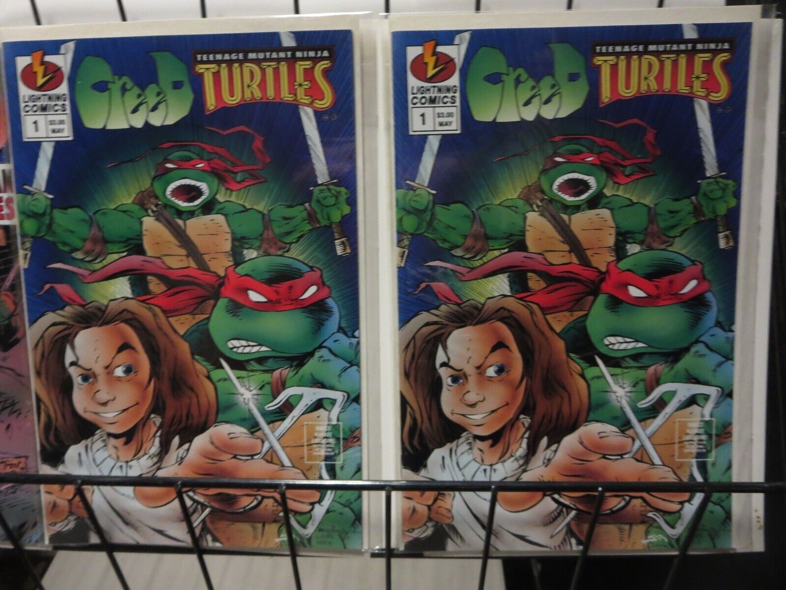 Creed Teenage Mutant Ninja Turtles (1996) # 1a & # 1b by Trent Kaniuga ...