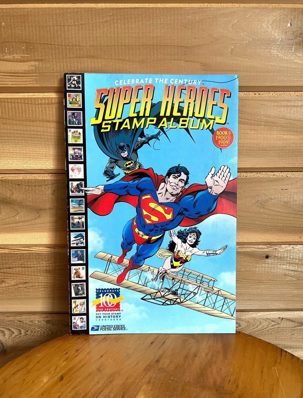 Super Heroes Stamp Album Vintage Comic 1998 No Stamps | Comic Books ...
