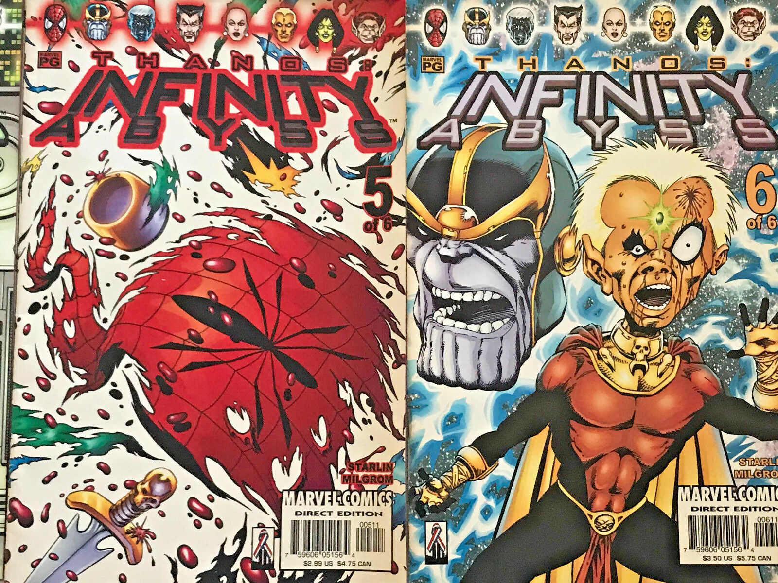 Infinity Abyss#1-6 NM LOT 2002 Thanos Marvel Comics | Comic Books - Modern Age, Marvel / HipComic