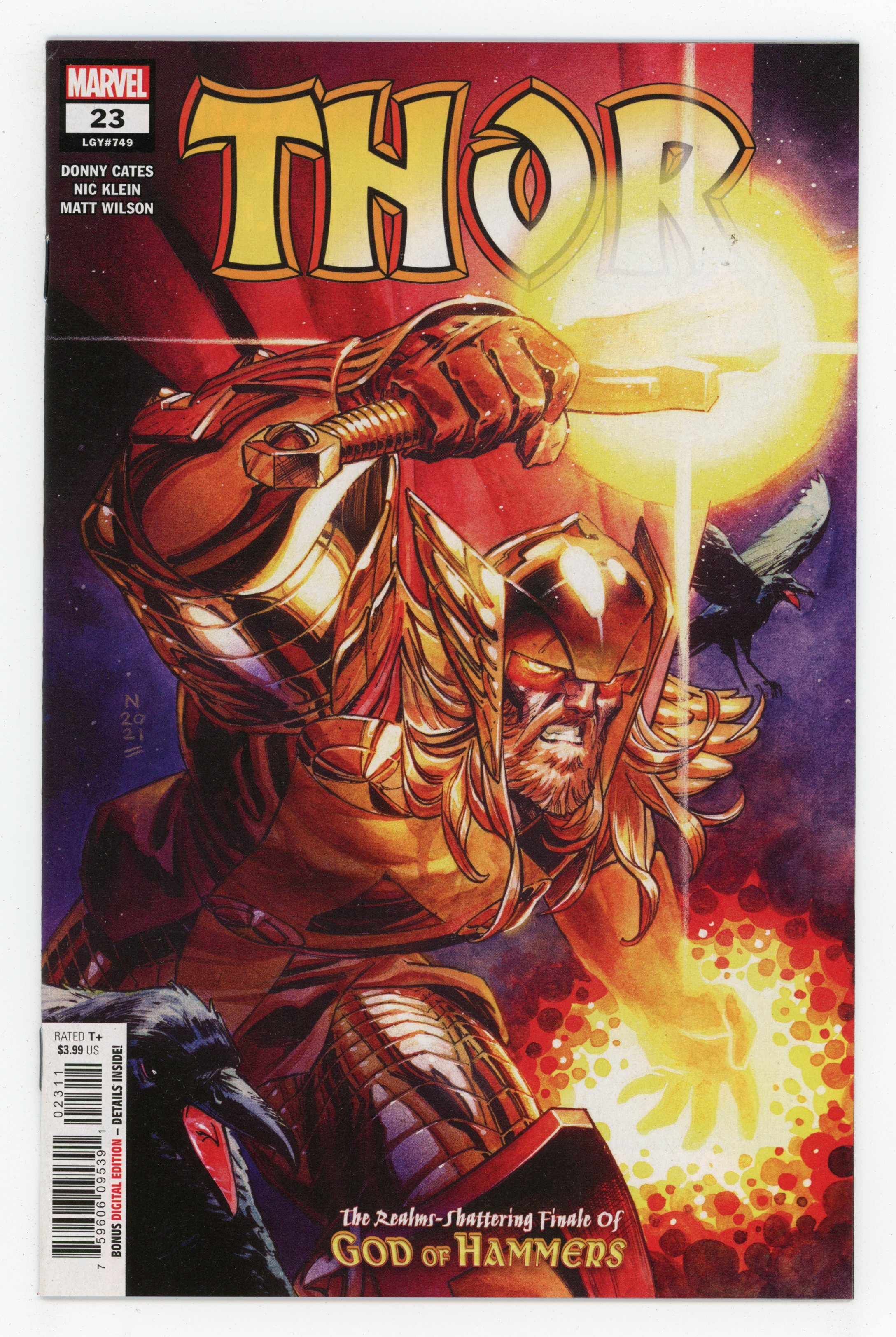 Thor #23 (2020 v6) Donny Cates King Loki Angela NM | Comic Books ...