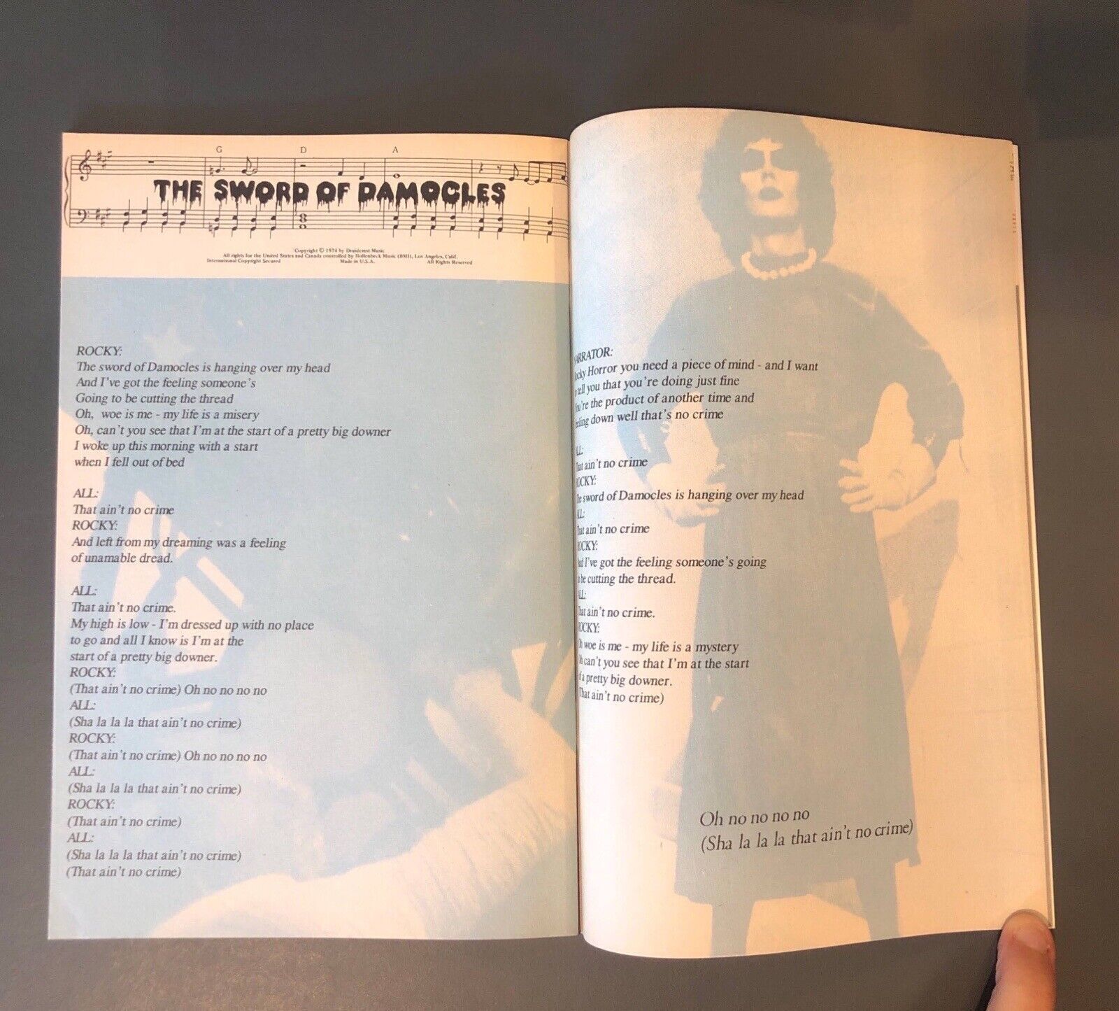 The ROCKY HORROR PICTURE SHOW Comic Lot (2) Issues #2, #3 Caliber ...