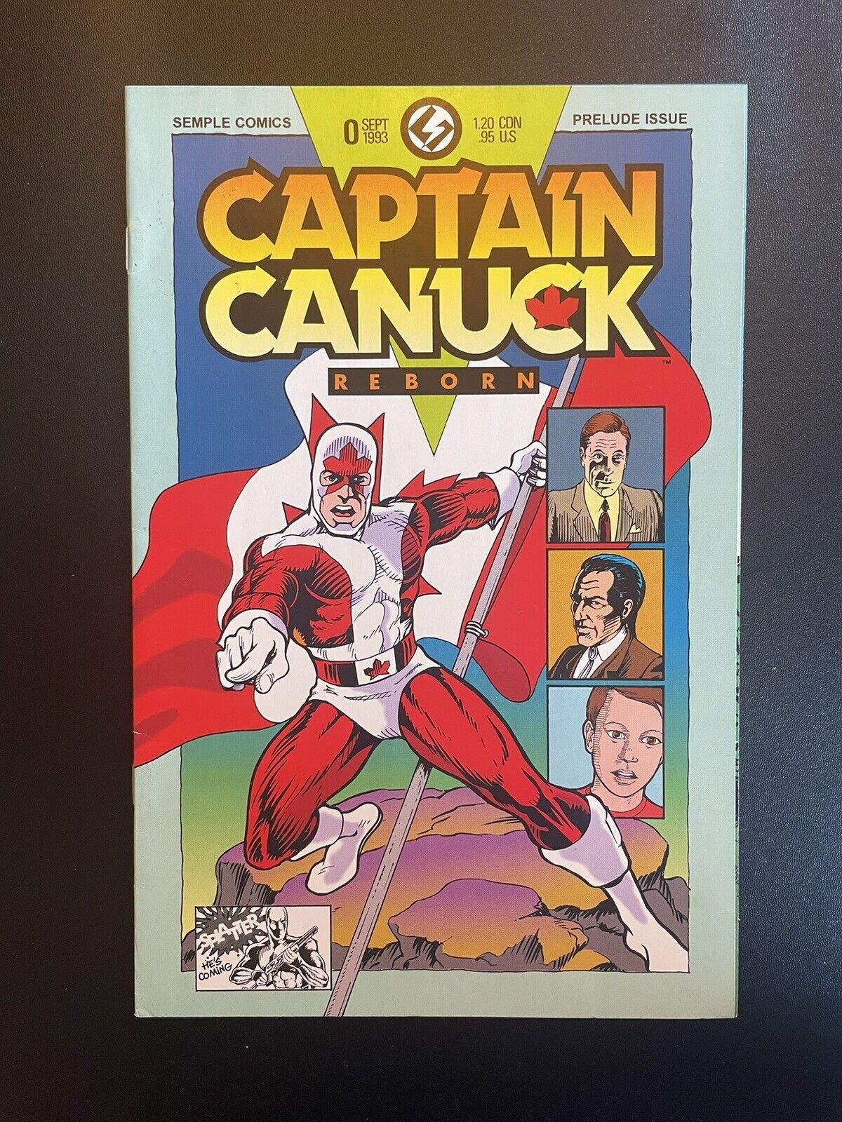 Captain Canuck: Reborn #0 Prelude Issue (1993) Richard Comely - Semple ...
