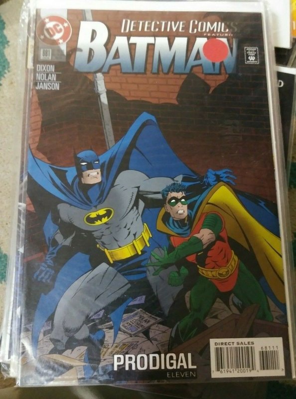 Detective Comics # 681 1995 DC Batman Robin Prodigal PT 11 | Comic ...