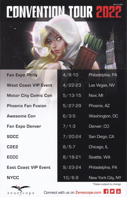 Zenescope Belle Labyrinth 2022 May Icons Ebas Collectible Cover ltd to ...