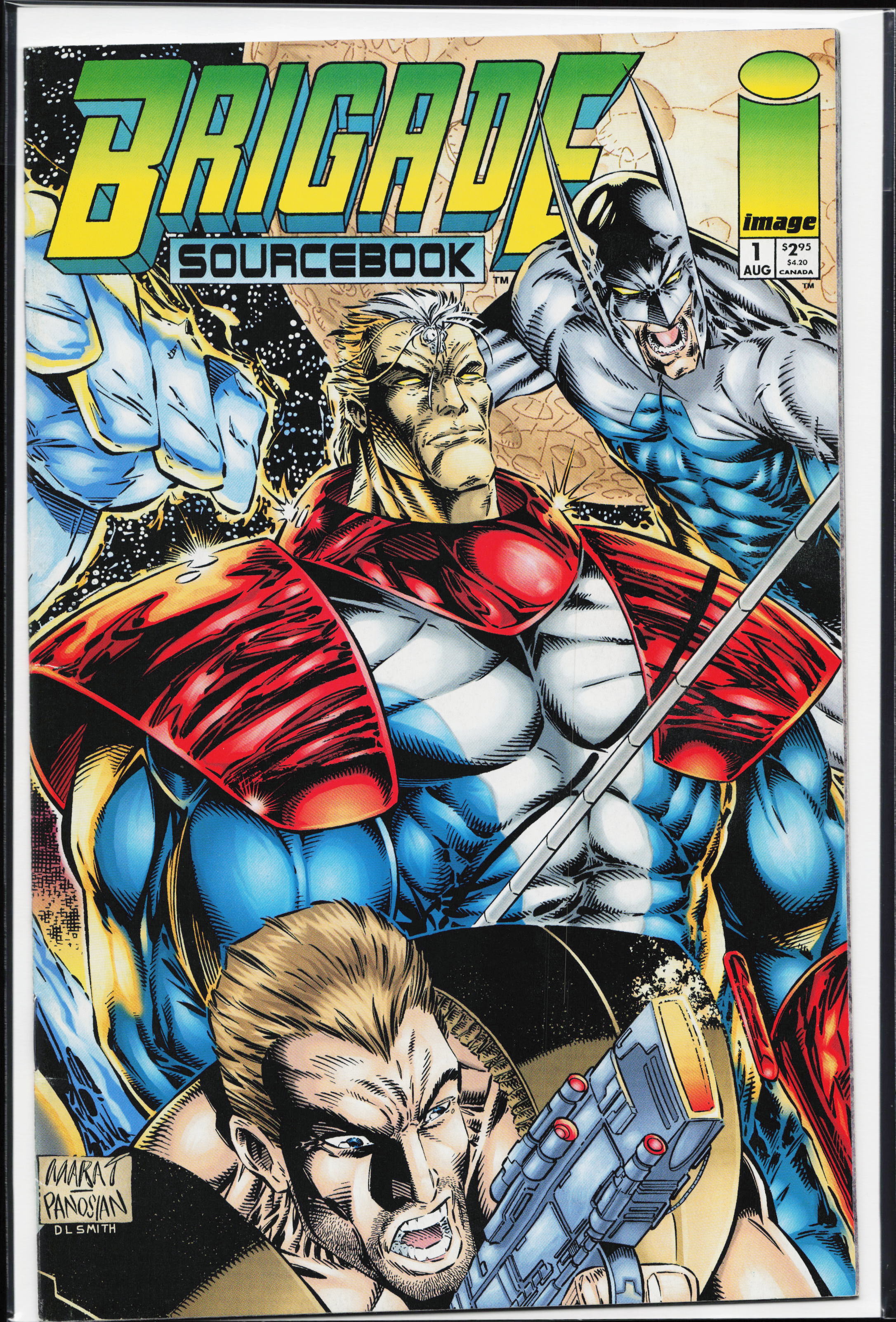 Brigade Sourcebook (1994) Brigade | Comic Books - Modern Age, Image ...