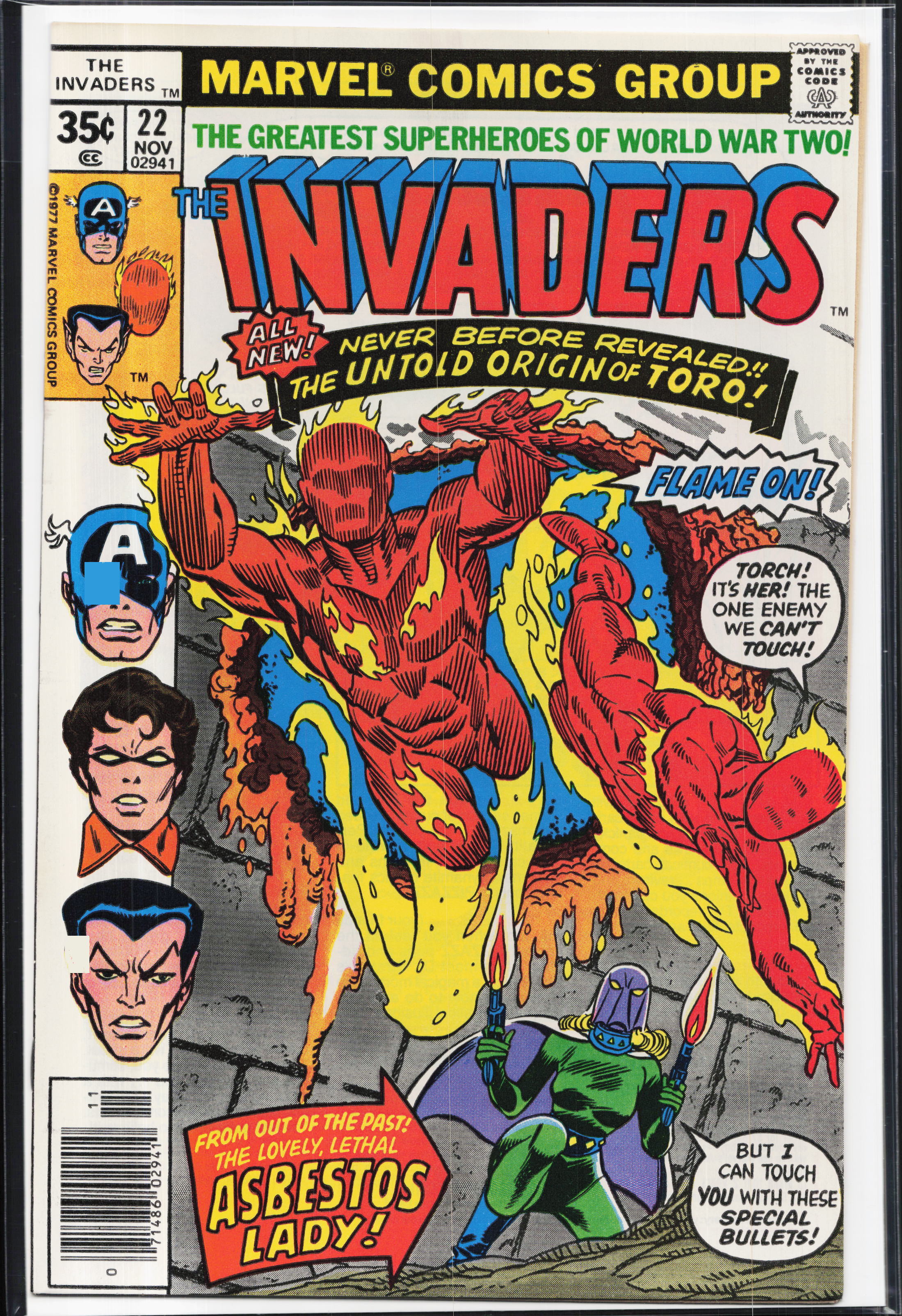 The Invaders #22 (1977) The Invaders | Comic Books - Bronze Age, Marvel ...