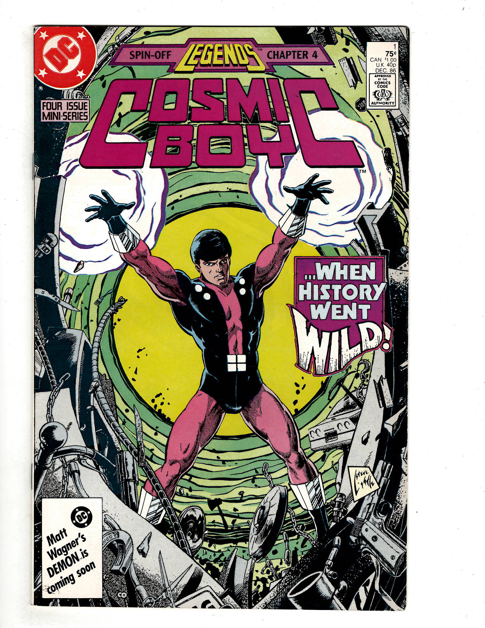 Cosmic Boy #1 (1986) J611 | Comic Books - Copper Age, DC Comics / HipComic