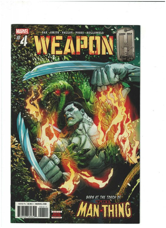 Weapon H #4 VF- 7.5 Marvel Comics Wolverine, Hulk 2018 | Comic Books ...