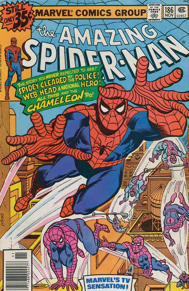 Amazing Spider-Man, The #186 GD ; Marvel | low grade comic Chameleon ...