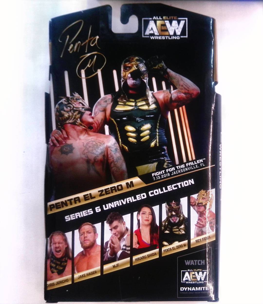 AEW Wrestling Unrivaled Collection PENTA EL ZERO M #49 Series 6 Action ...