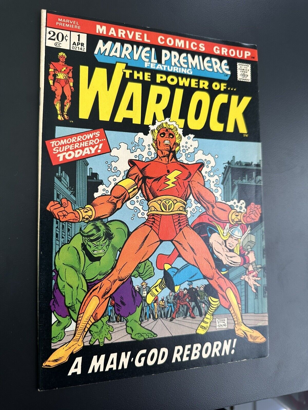 Marvel Premiere #1 FN/VF 1st Appearance Him as Adam Warlock (Marvel ...