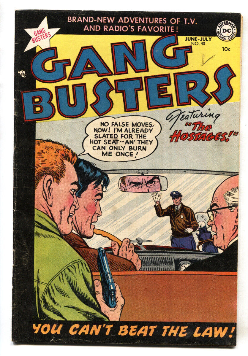 Gang Busters #40--1954--Violent pre code crime--comic book | Comic ...