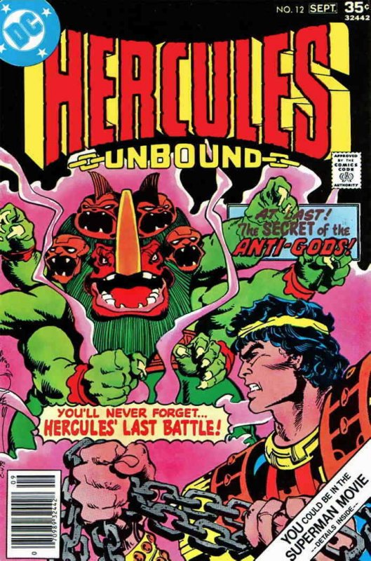 Hercules Unbound #12 VG; DC | low grade comic - we combine shipping ...