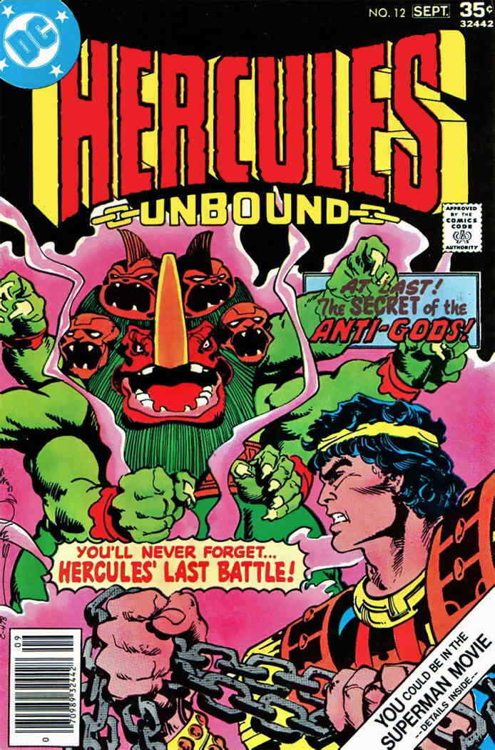 Hercules Unbound #12 VG; DC | low grade comic - we combine shipping ...