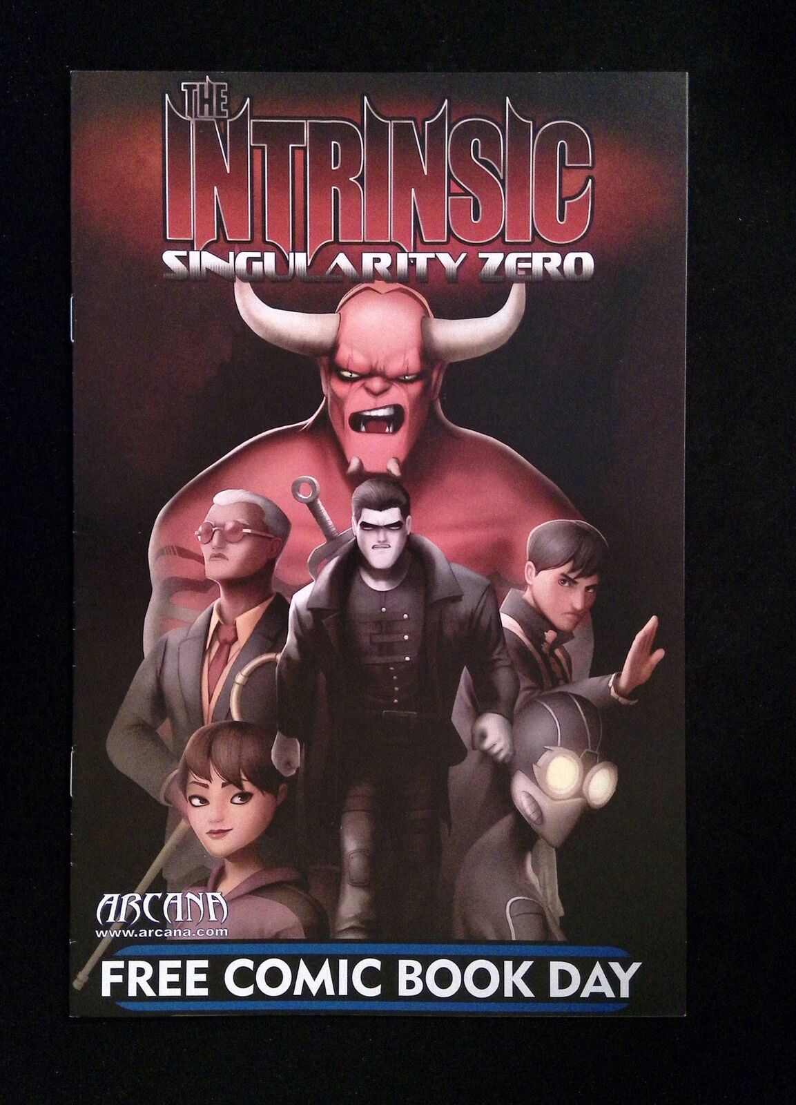 Intrinsic Singularity Zero Free Comic Book Day #0 ARCANA STUDIOS 2014 ...