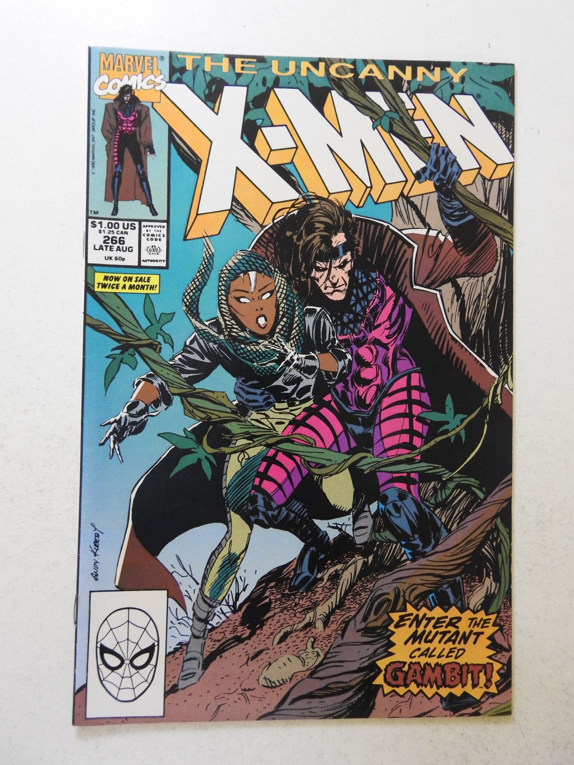 The Uncanny X-Men #266 (1990) VF Condition! 1st Appearance of Gambit ...
