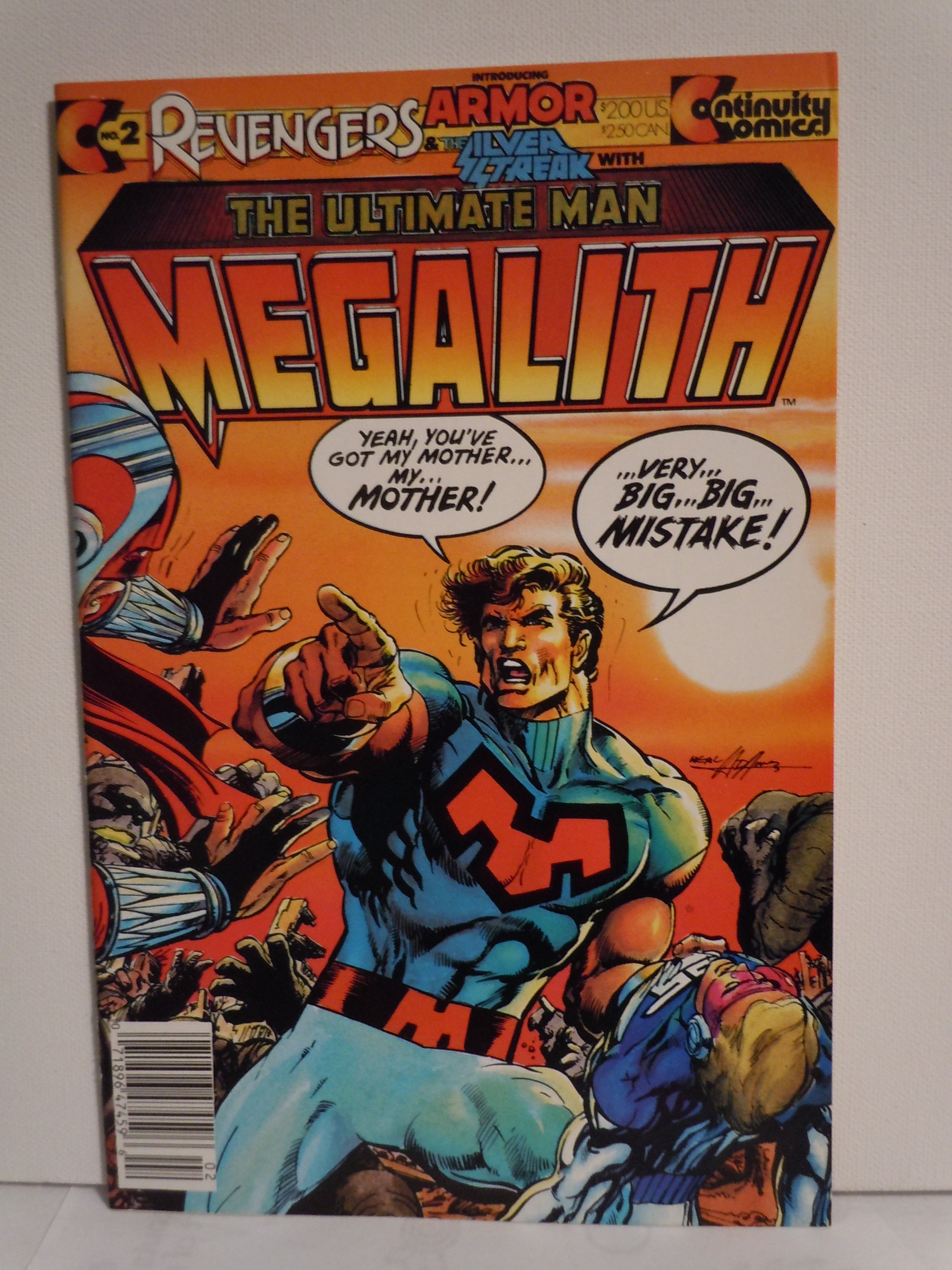 Revengers Featuring Megalith #2 (1985) | Comic Books - Copper Age ...