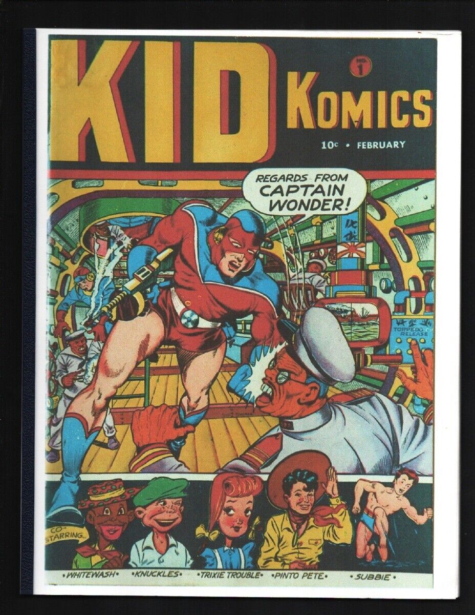 Kid Komics #1-1943-Timely-Full color reprint of the 1st issue-Origin of ...