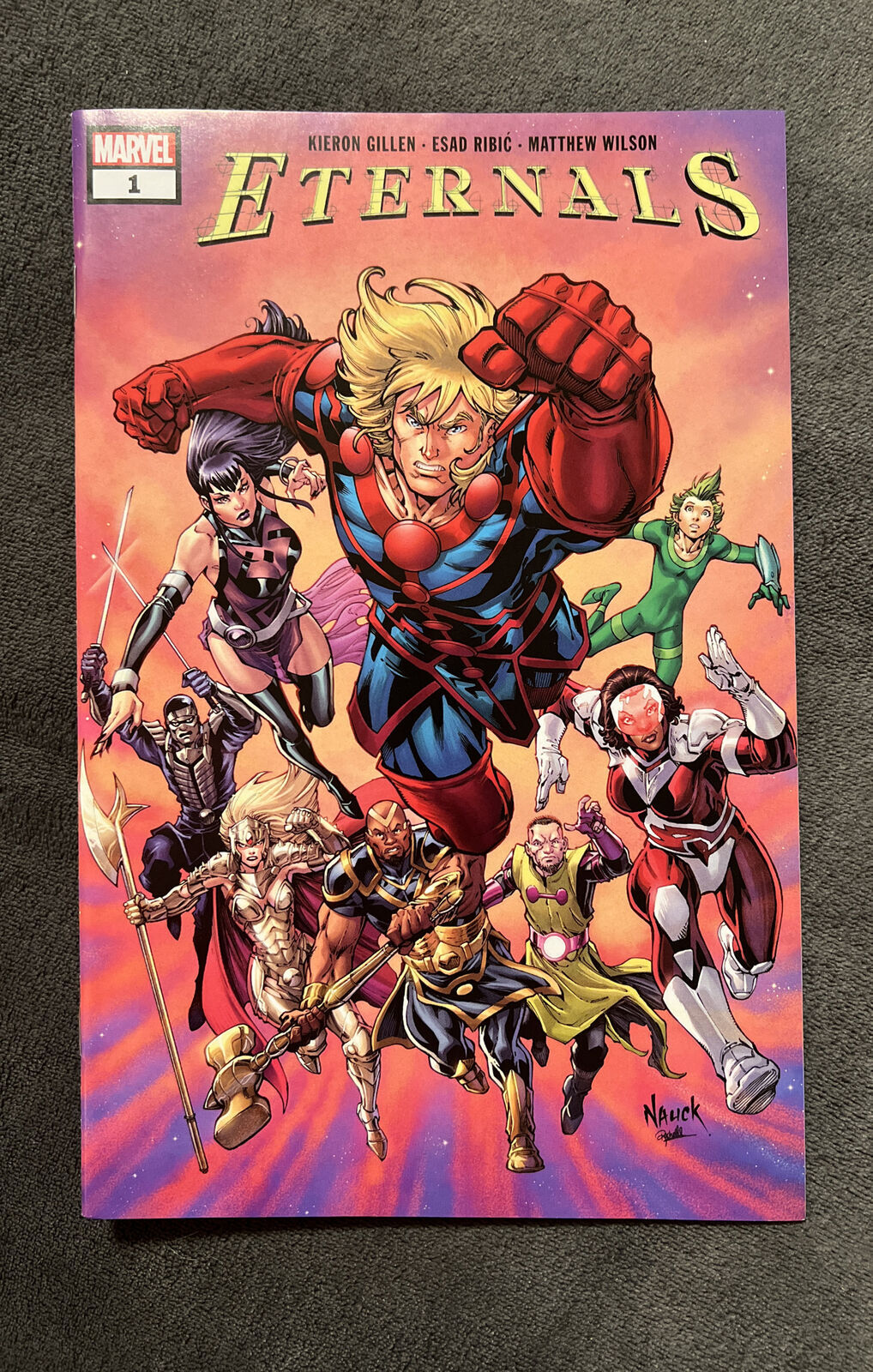 Eternals #1 Exclusive Walmart Variant Cover (Bag & Boarded) Todd Nauck ...
